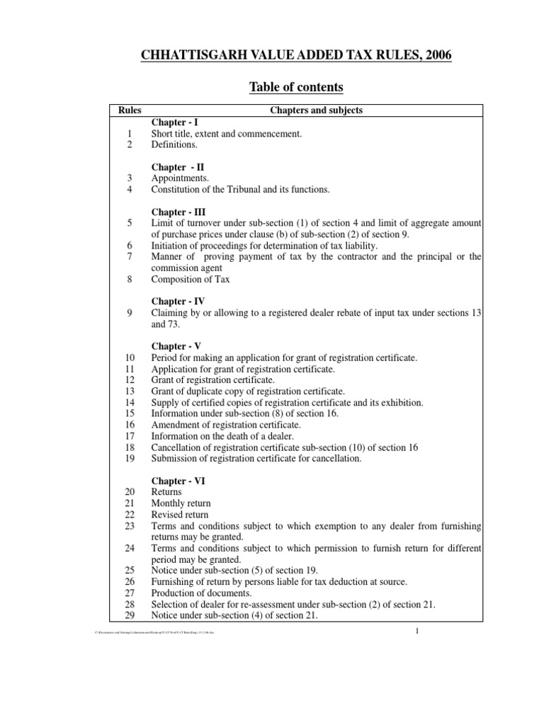 Vat Rules Eng 2006 | PDF | Invoice | Value Added Tax
