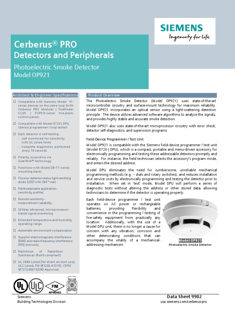 OP921 | PDF | Sensor | Equipment