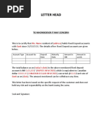 Shutter Key Handover Letter Sample | PDF