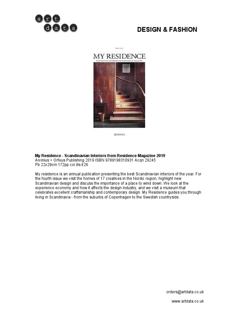 My Residence 2019 | PDF