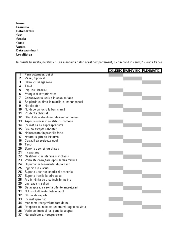 BELOV Ghid de Identificare A Comportamentului PDF | PDF