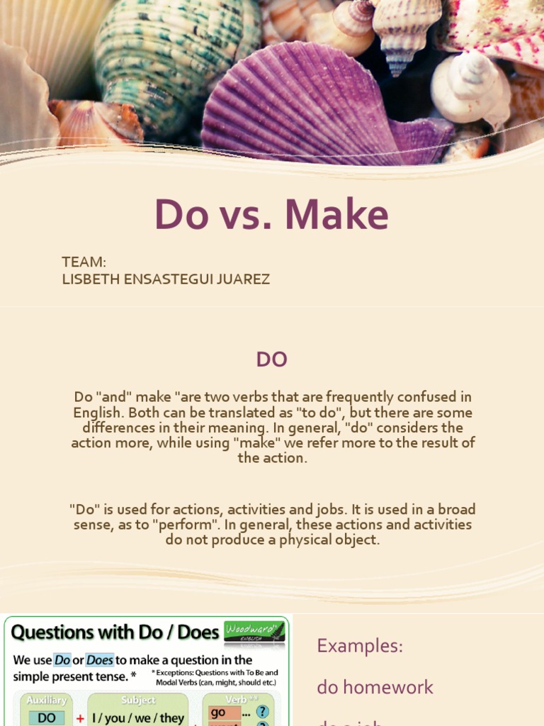 Do Vs MAKE | PDF | Syntax | Morphology