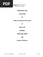 Scaffolding Notes | PDF | Scaffolding | Manufactured Goods