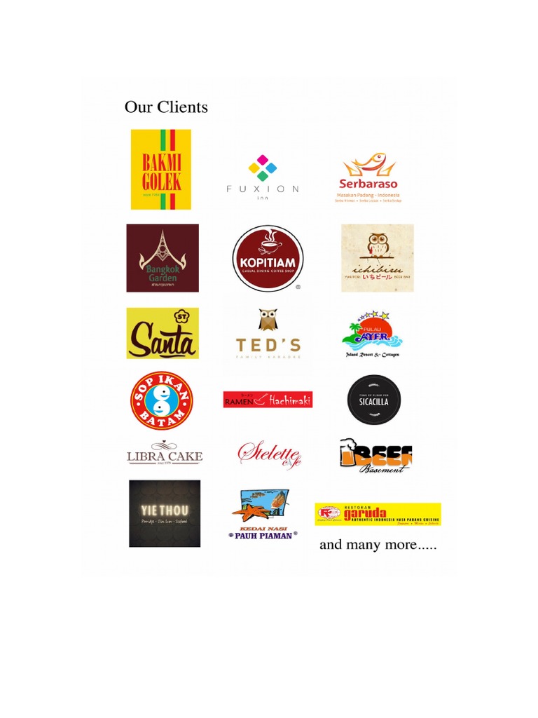 Logo Client and Testimonial Utk Shelvin Gas | PDF