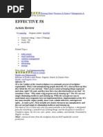 9S Methodology | PDF