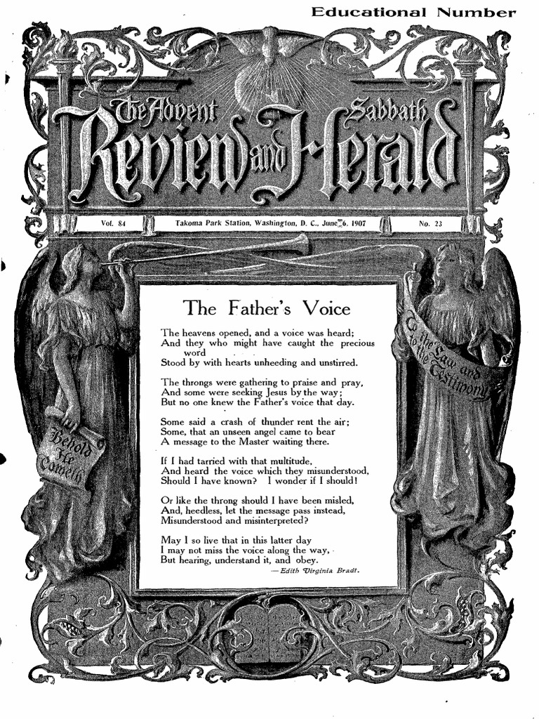 Review and Herald, 1907 | PDF | Seventh Day Adventist Church ...