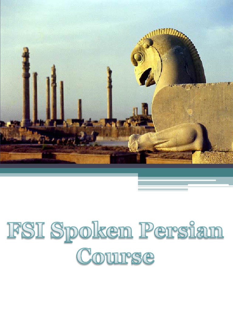 FSI - Spoken Persian PDF | PDF | Persian Language | Caucasus