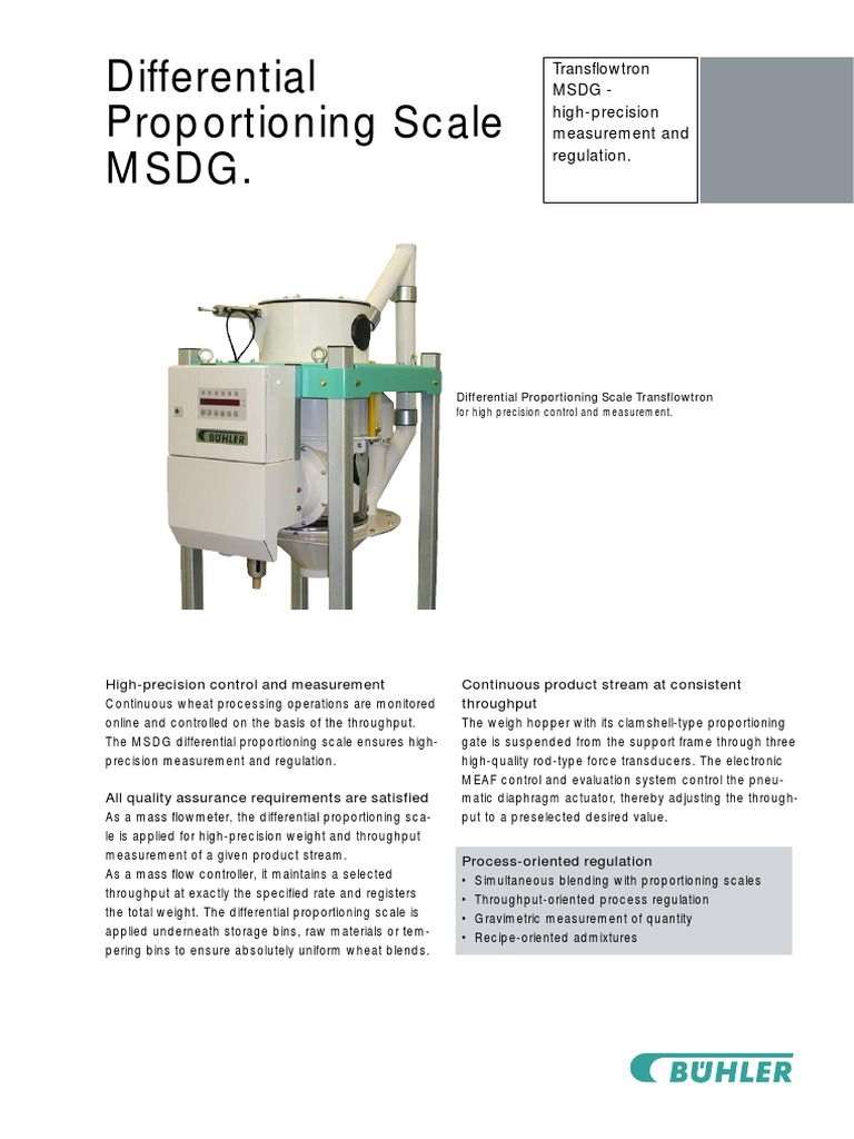MSDG Flyer-0904 en | PDF | Weight | Measurement