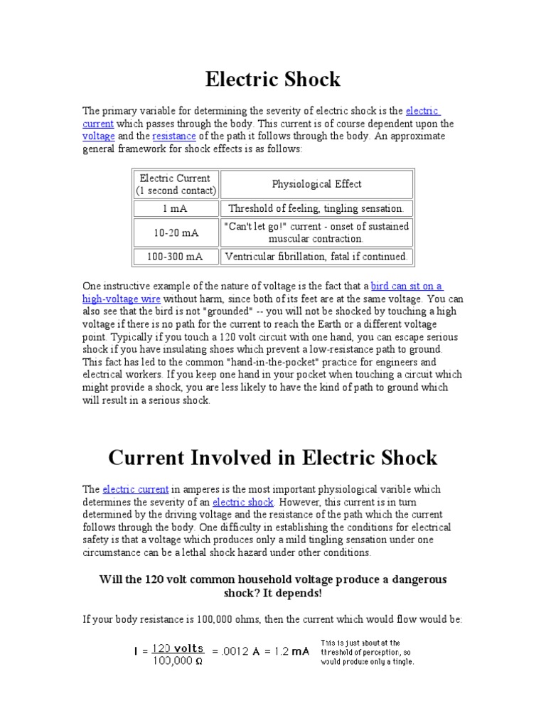 The Dangers of Electricity: Understanding Electrical Hazards and Safety ...
