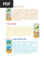 Fortac: Suplemento para mayores de 40 | PDF | Vitamina D | Nutrientes
