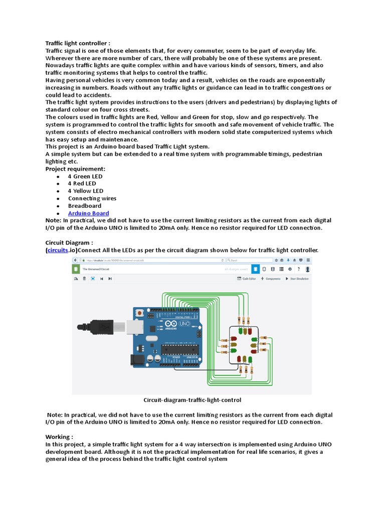 Traffic Light Controller | PDF | Traffic | Traffic Light