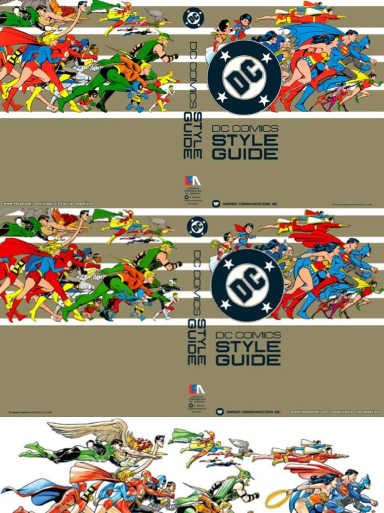 DC Comics Style Guide 1982 | PDF