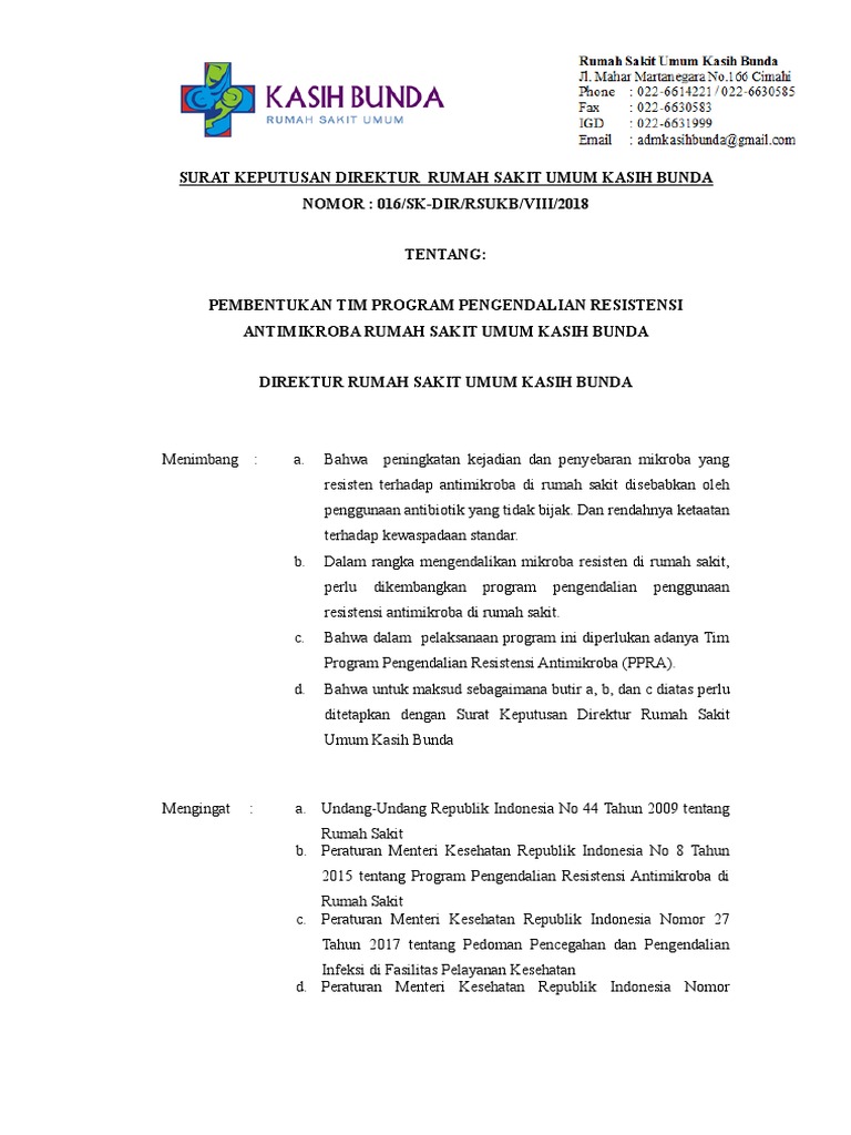 SK Tim PPRA | PDF