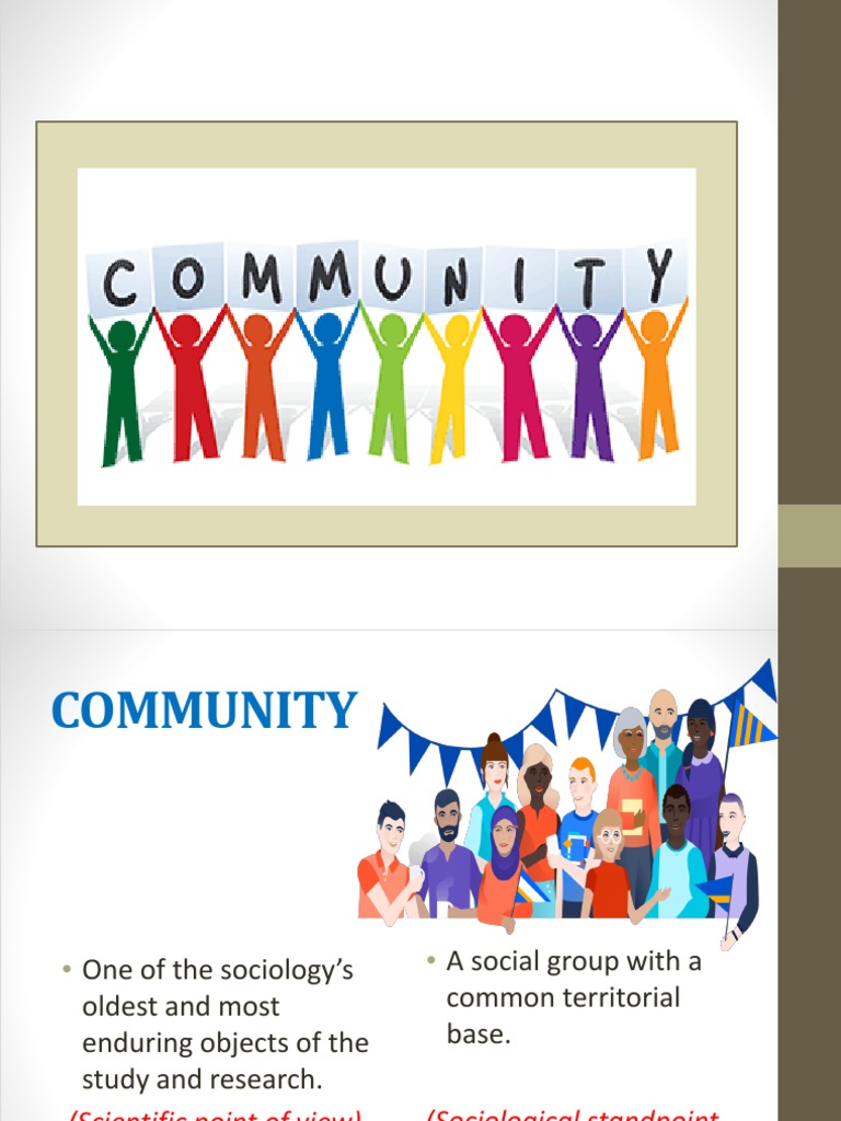 Community | PDF | Community | Social Group