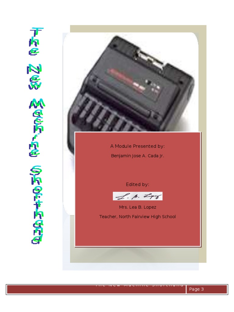 Module 6, Cada | PDF | Shorthand | Linguistic Typology