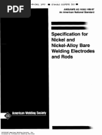 AWS Filler Metal Classification Guide | PDF | Construction | Welding