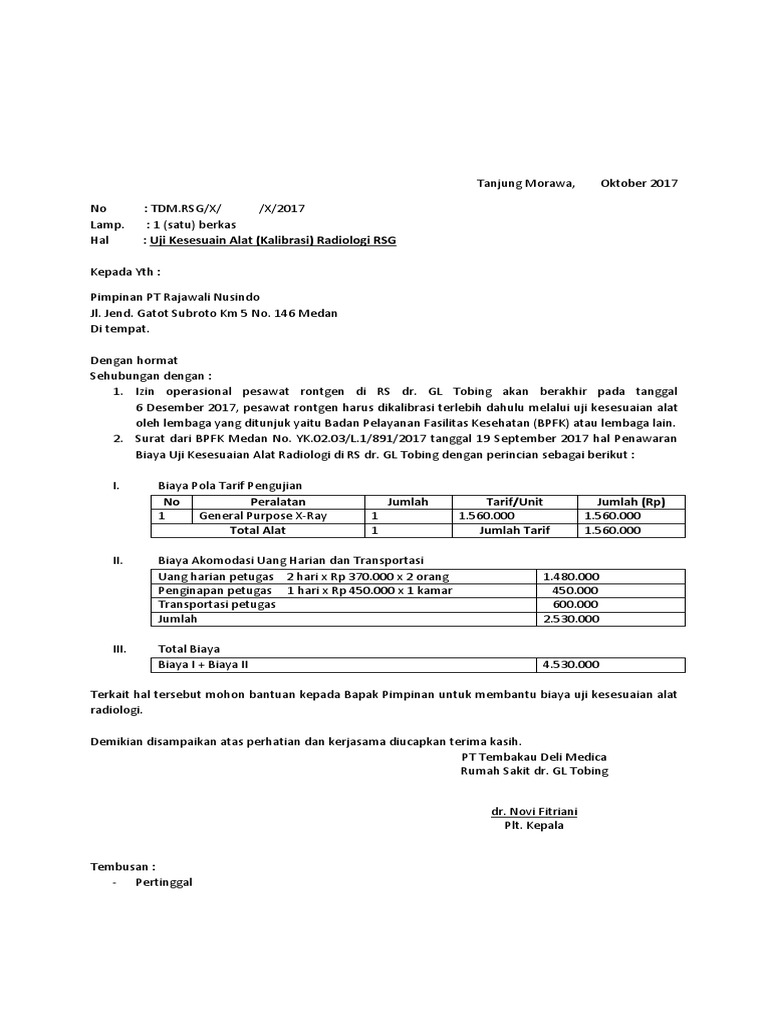 Uji Kesesuaian Alat Rontgen | PDF