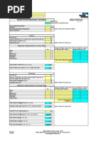 Free Pump Design Spreadsheet | PDF | Pump | Spreadsheet