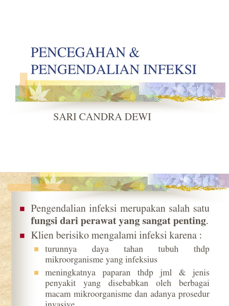 Pencegahan & Pengendalian Infeksi | PDF
