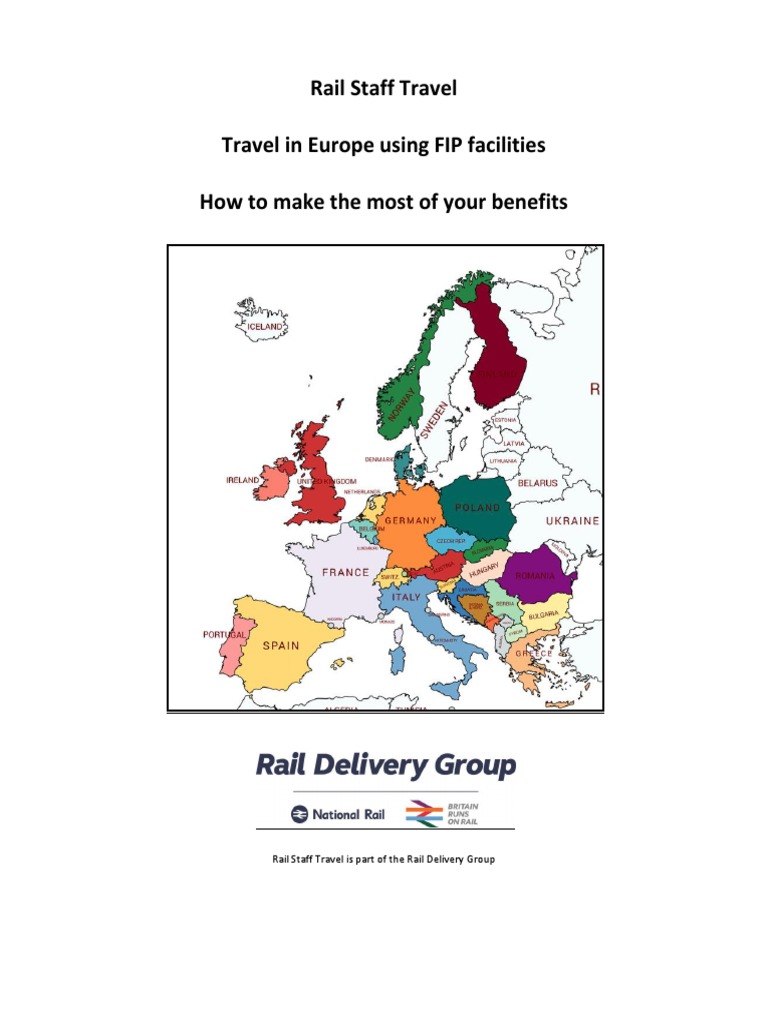 RST Travel Tips For Europe | PDF | Ticket (Admission) | Public Transport