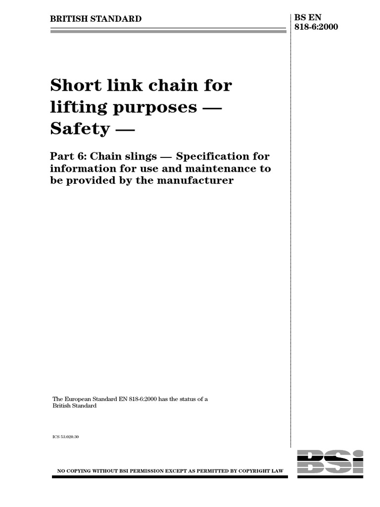 BS 5975 1996 Falsework | Safety | European Union