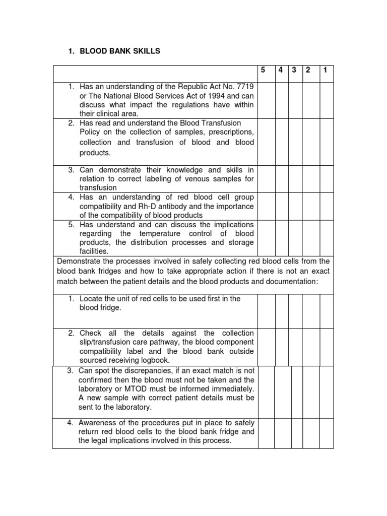 blood-bank-skills-5-4-3-2-1-pdf-blood-transfusion-blood-donation
