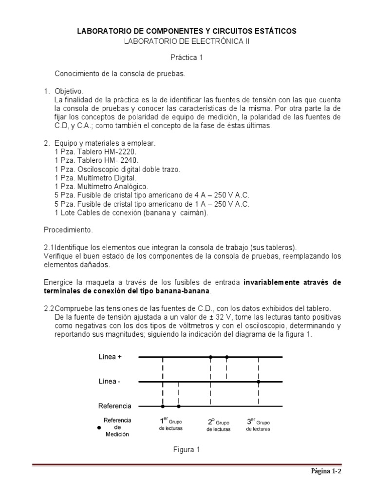 Practica 1 Electronica Ii Esime Z Descargar Gratis Pdf Corriente