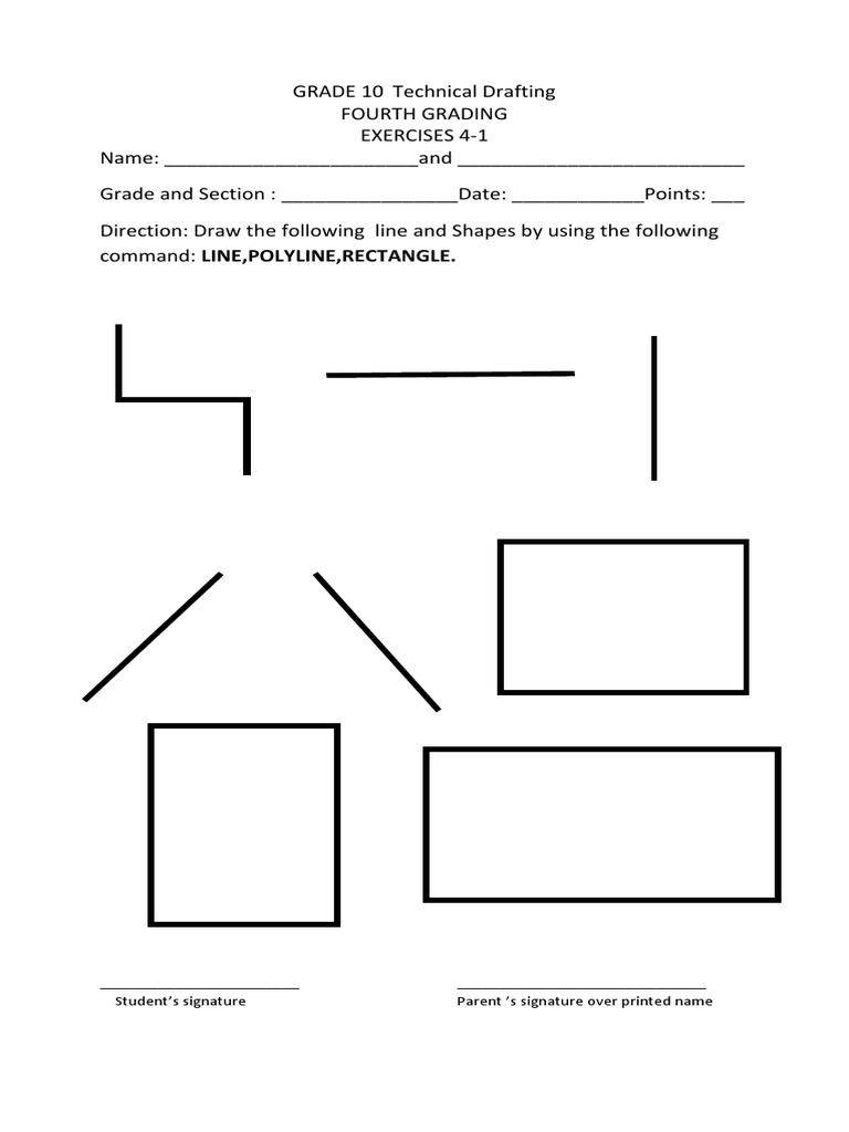 GRADE 10 Technical Drafting | PDF
