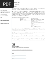 Request Letter For Flight Ticket | PDF