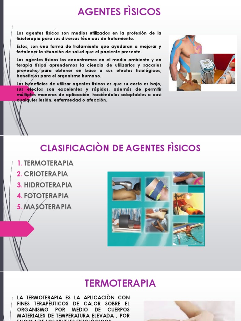 Agentes Fìsicos | Masaje | Terapia física