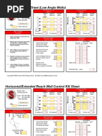 IADC WellSharp Kill Sheet | PDF | Gases | Chemical Engineering