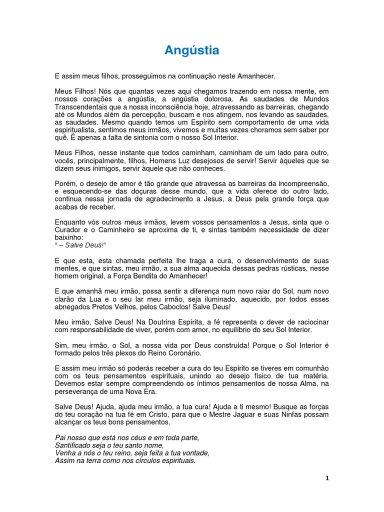 1 Aula de Evangelizacao Trino Tumuchy Mestre Mario Sassi 1983 | PDF ...