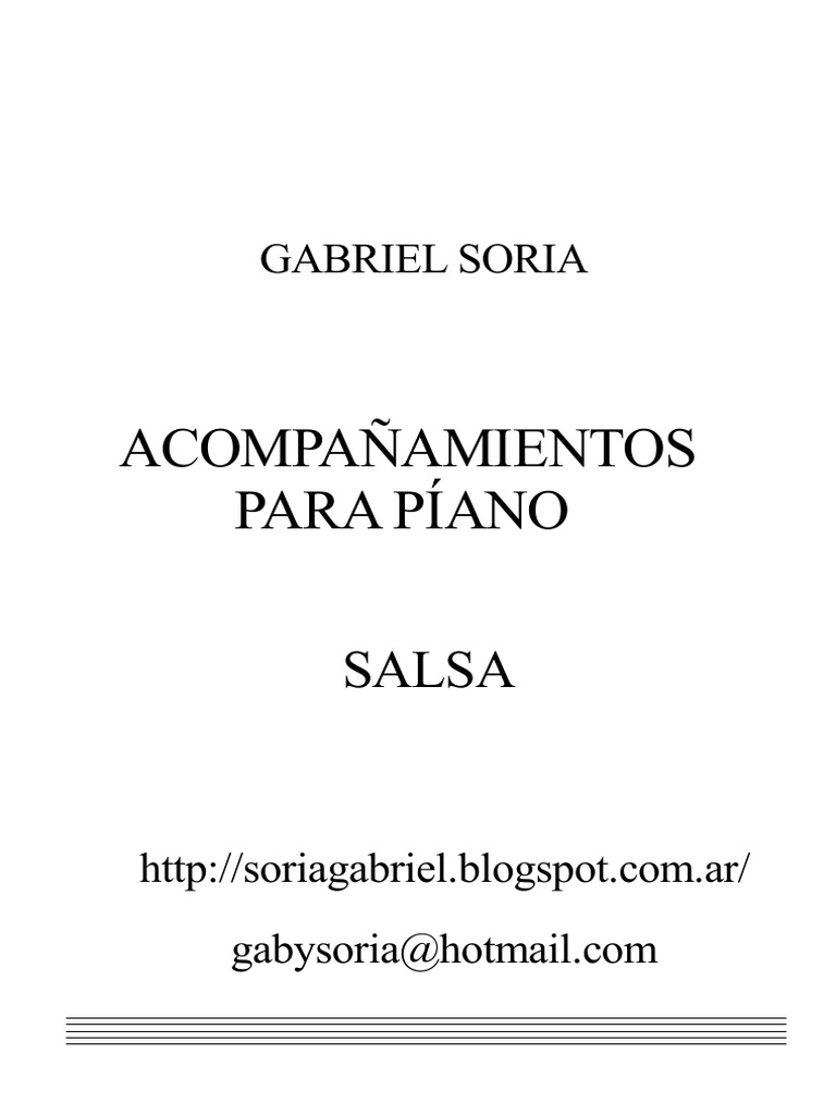 Montuno Salsa PDF | PDF | Estudios de idiomas extranjeros | Arte