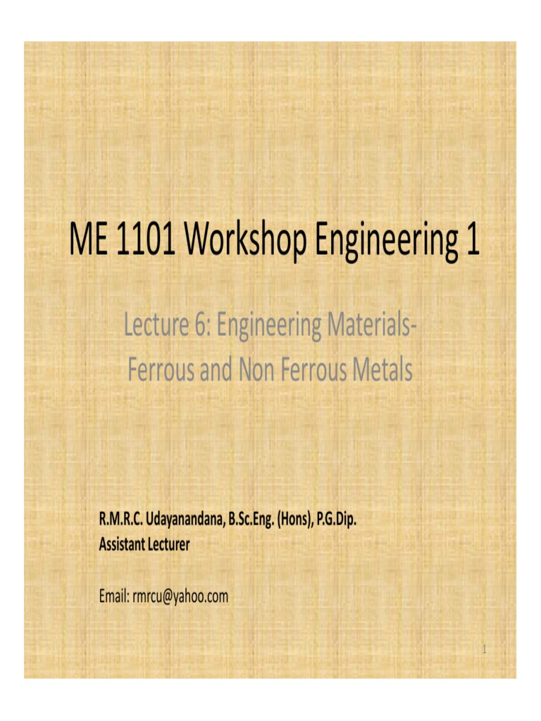 7 Metals | PDF | Cast Iron | Metals