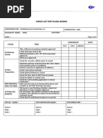 Ceiling Works Inspection Checklist | PDF