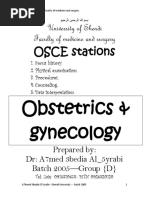 Gynaecological History Taking Guide | PDF | Menstrual Cycle | Pregnancy