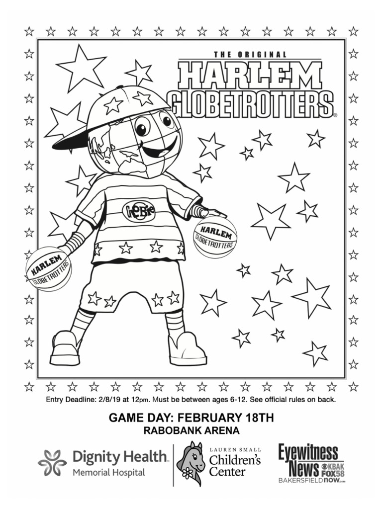 Harlem Dignity Coloringpage 2019