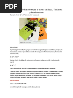 Plantillas Botarga Stitch | PDF