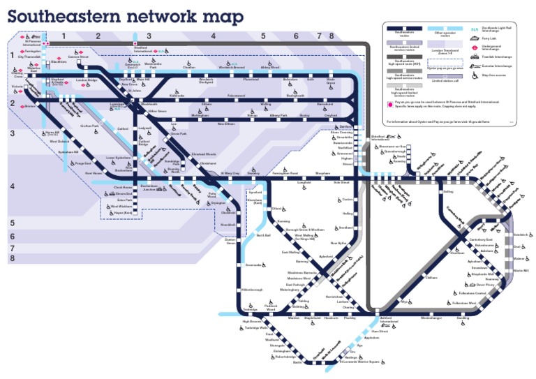 Se Network Route Map May 2018 | PDF