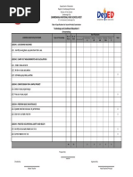 Table of Specification Template and Sample | PDF