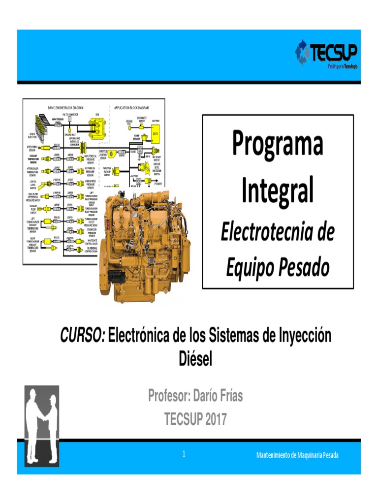 U3-Electrónica Del Sistema de Inyección MEUI | PDF | Acelerador ...