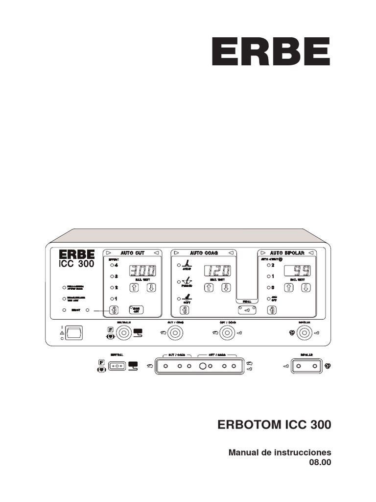 Erbe Ic 300 | PDF | Desorden bipolar | Corriente eléctrica