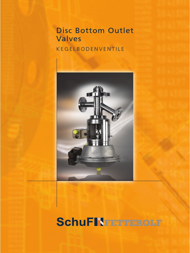 Disc Bottom Outlet Valve Overview | PDF | Valve | Chemical Reactor