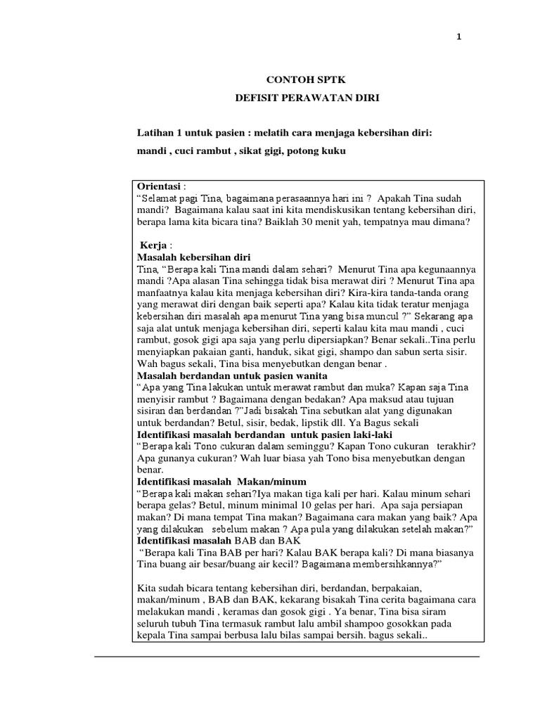 Contoh SPTK DPD | PDF