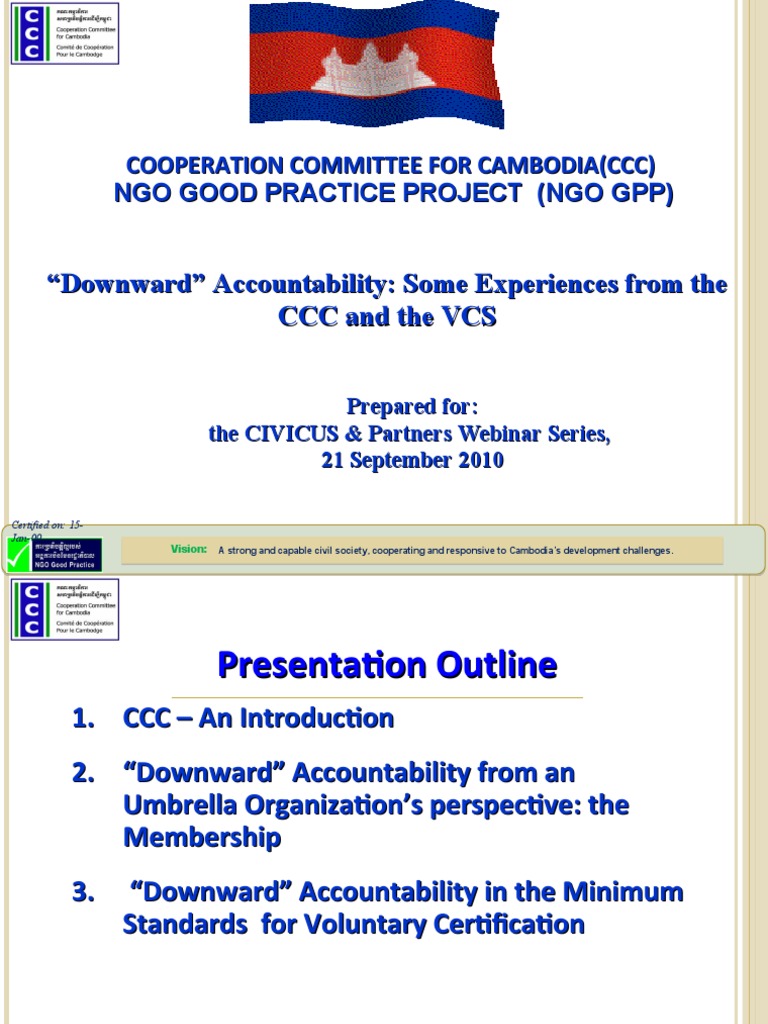 CCC Presentation CIVICUS Webinar Series Sept 2010 | PDF | Non ...