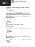 EKG Technician Practice Test Guide | PDF | Electrocardiography ...