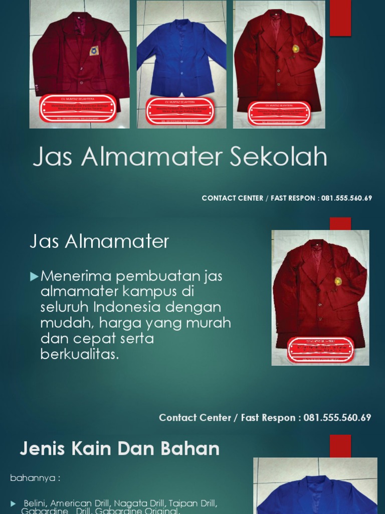 Jas Almamater Ugm, Jas Almamater Itb, Almamater Unsoed, CP +6281233924997