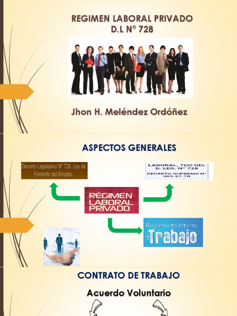 13a - Regimen Laboral Privado DL 728 - Scribb | PDF | Derecho laboral ...