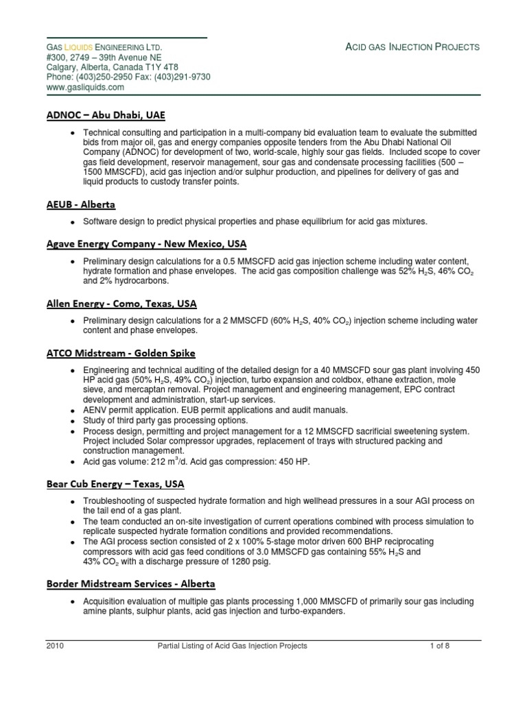 AGI Catalog | PDF | Natural Gas | Natural Gas Processing