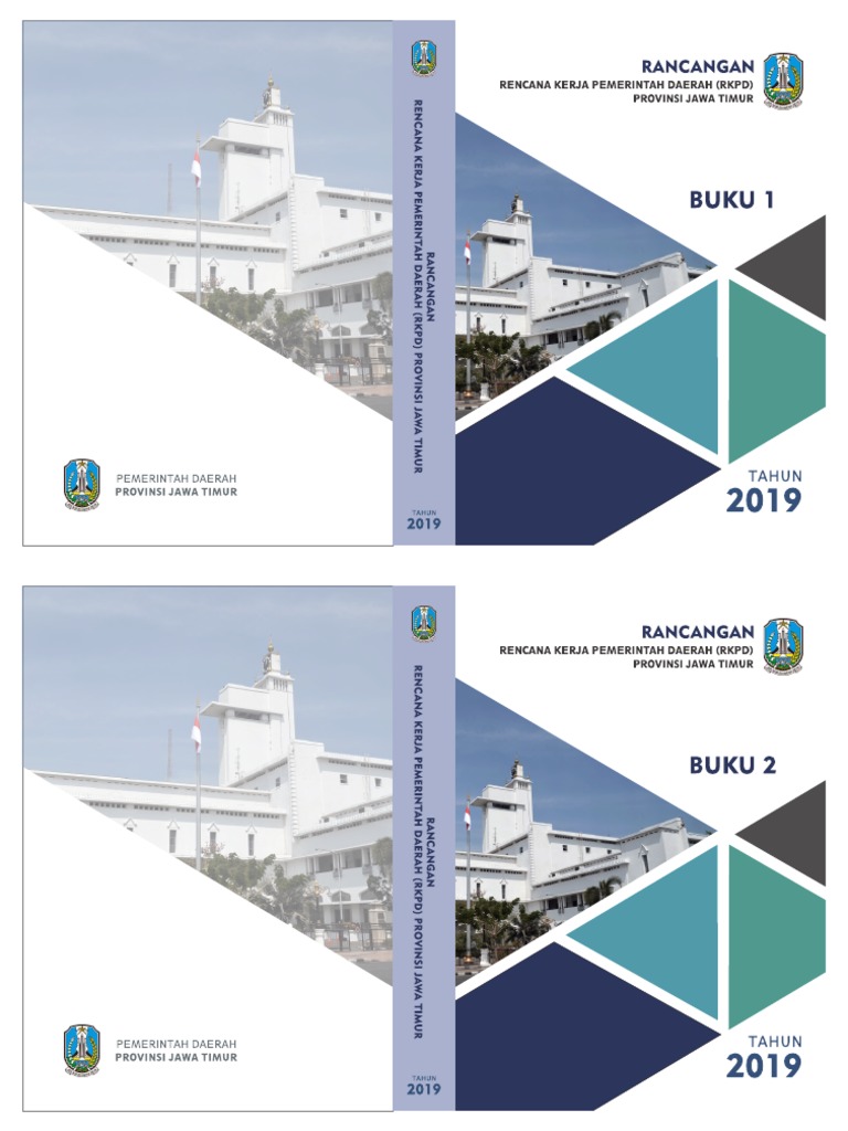 Cover Rancangan RKPD 2019 PDF | PDF